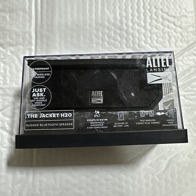 Altec Lansing THE JACKET H20 Rugged Bluetooth Speaker Brand NEW Free ...