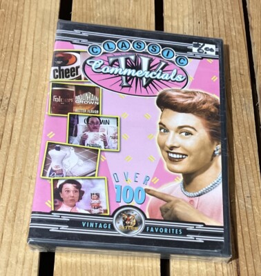 Classic TV Commercials (2003, DVD) ~ Over 100 Vintage Favorites ...