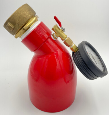 2-1/2" NST Hydrant Flow Test Swivel Diffuser 60Psi/1300GPM Gauge | eBay