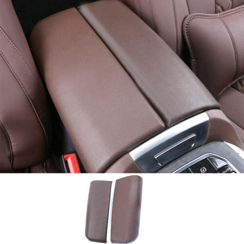 Fit For BMW X7 G07 2019~22 Brown Leather Central Console Storage Box ...