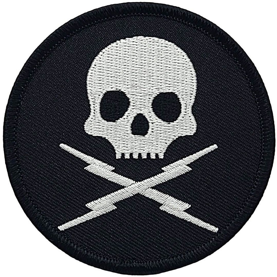 Death Proof Skull Embroidered Patch | 2PC - iron on or Sew on 3"x3" | eBay