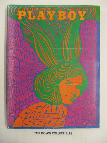 Playboy Vintage Magazine December 1967 Lynn Winchell PMOM Bunnies Of ...