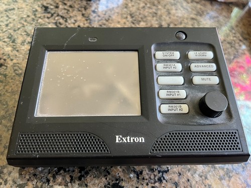 EXTRON TLP 350MV BLACK 3.5" inch Wall Mount TouchLink Touch Control ...