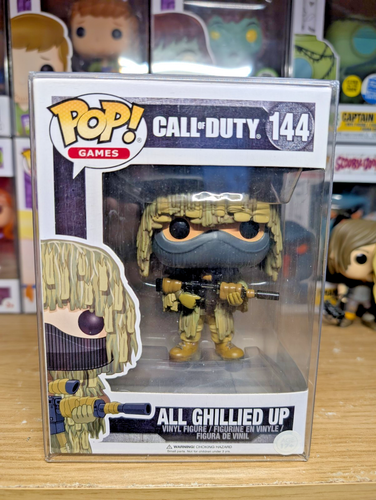 Funko POP! Games Call of Duty CoD All Ghillied Up #144 w/Pop Protector ...