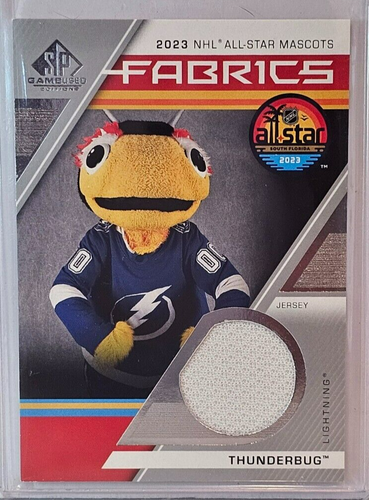 2023-24 Upper Deck SP Game Used - 2023 All-Star Mascot Fabrics Tampa ...