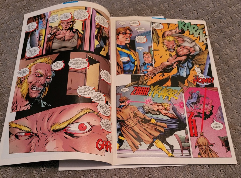 Sabretooth #1 In the Red Zone X-Men Special Event Chromium Cover MARVEL ...