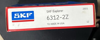 6312-2Z SKF New Single Row Ball Bearing | eBay