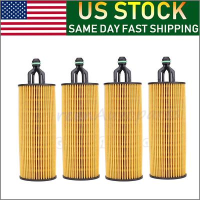 4X Repace Oil Filter MO-349 For Chrysler Jeep Dodge RAM 3.2L 3.6L V6 ...