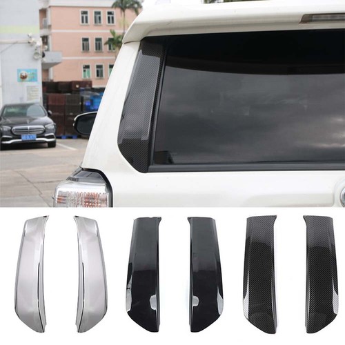 2pc Rear Tailgate Window Pillar Molding Panel Decor Cover Trim For ...