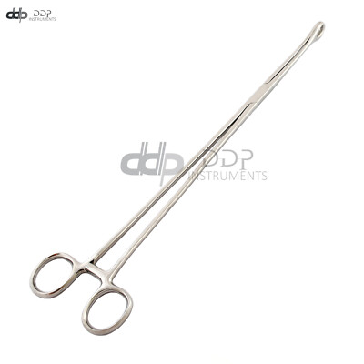 Sponge Forceps 16" Straight Gynecology Veterinary Surgical Instruments ...