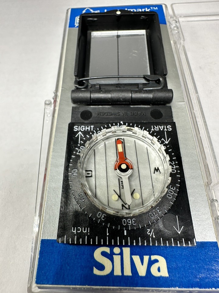 Silva LANDMARK Type 27 Folding Compass Sweden | eBay