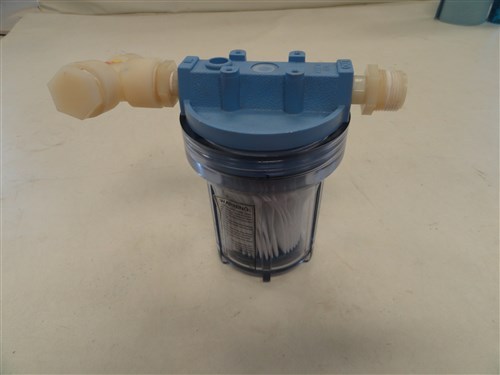 AMETEK WATER FILTER HOUSING 5" CLEAR MARINE BOAT | eBay