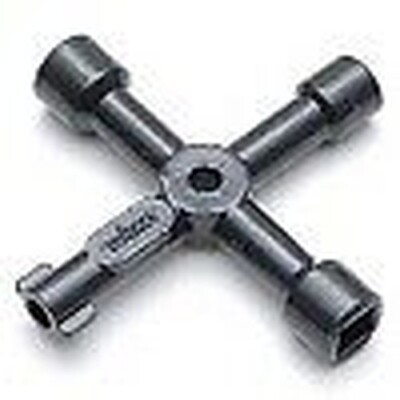 12 X Metal Black 4 Way Key Water Electric Gas Meter Utility Cabinet Box ...