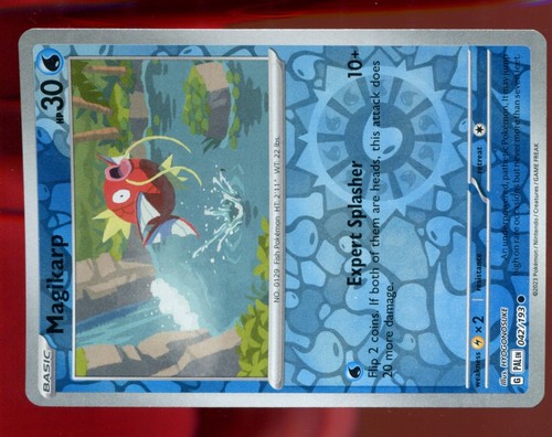 POKEMON (SV2) PALDEA EVOLVED REV HOLO N° 042/193 MAGIKARP | eBay