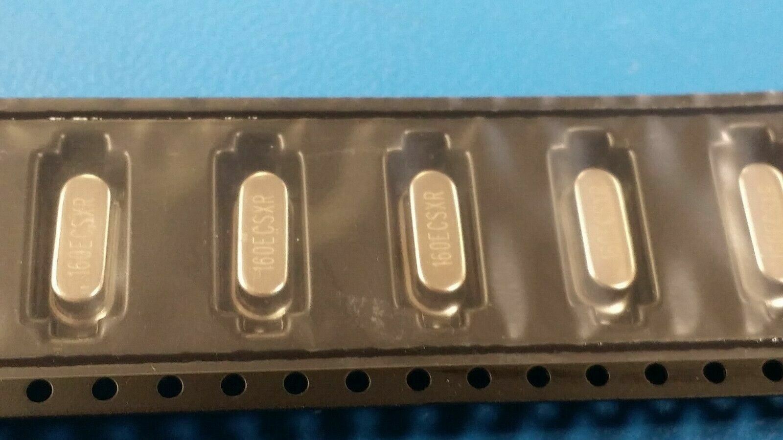 (10 PCS) ECS-160-20-5PX-TR ECS 16MHz ±30ppm Crystal 20pF 40 Ohms HC-49 ...
