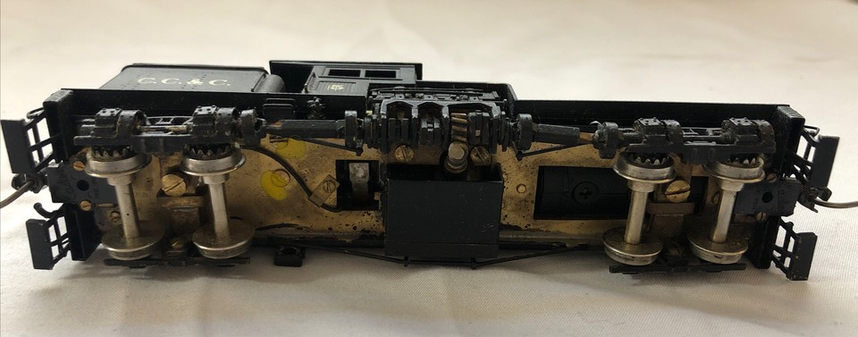 Class “B” 2-Truck Shay Geared Locomotive, United Scale Models, HO Brass ...