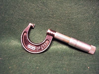 Starrett 0-1 Groove/Spline Micrometer No. 436. | eBay