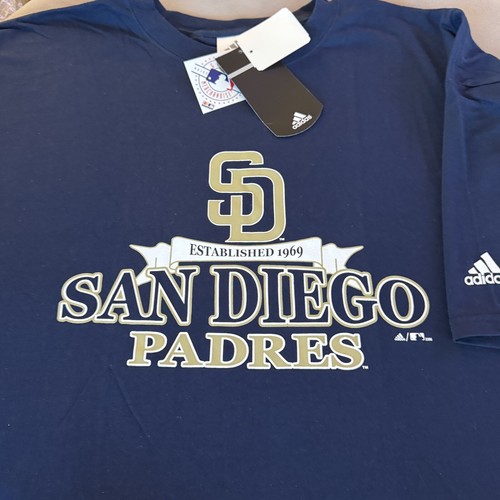 San Diego Padres [VINTAGE] 2006 T-shirt 2XL Adidas MLB - Tags | eBay