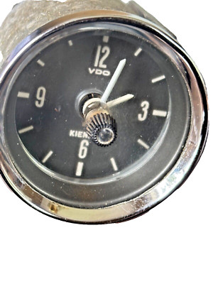 Vintage VDO Kienzile Dash Clock, MB and Porsche, Tested Working | eBay