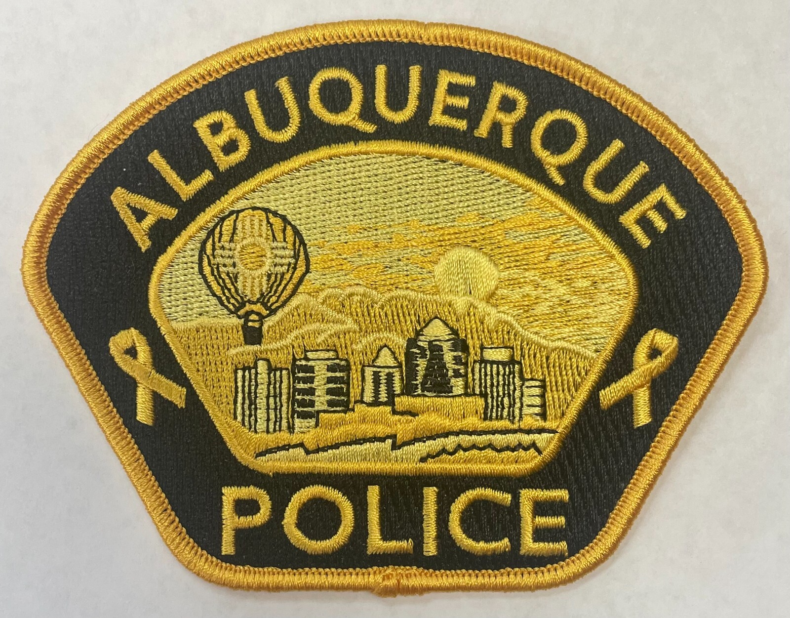 Albuquerque Police Department Childhood Cancer Awareness Shoulder Patch ...