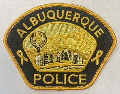 Albuquerque Police Department Childhood Cancer Awareness Shoulder Patch ...