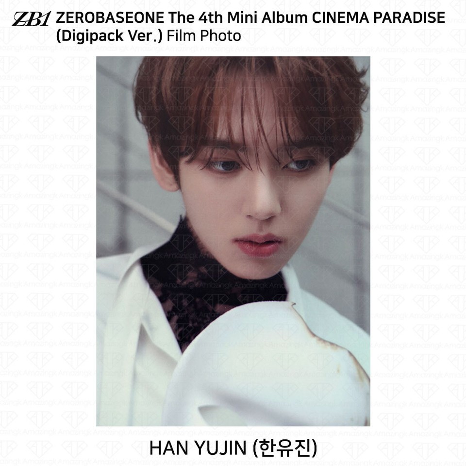 ZEROBASEONE ZB1 4th Mini Album CINEMA PARADISE Digipack Ver Photocard ...