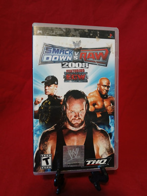 WWE SmackDown vs. Raw 2008 Featuring ECW (Sony PSP, 2007) Cib ...