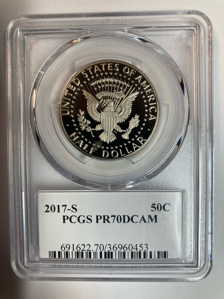2017-S Perfect PR 70 DCAM Thomas Cleveland Signed Kennedy Half *** | eBay