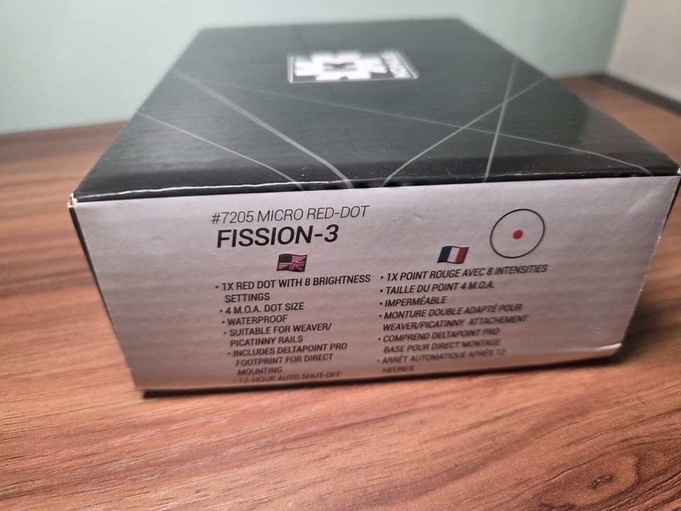 Konus Fission 3.0 Red Dot Sight 4 MOA Dot Reticle Deltapoint Pro ...
