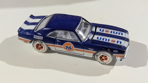 Rare 1 of 50 Johnny Lightning CS Customs Union 76 Chevy Camaro White ...