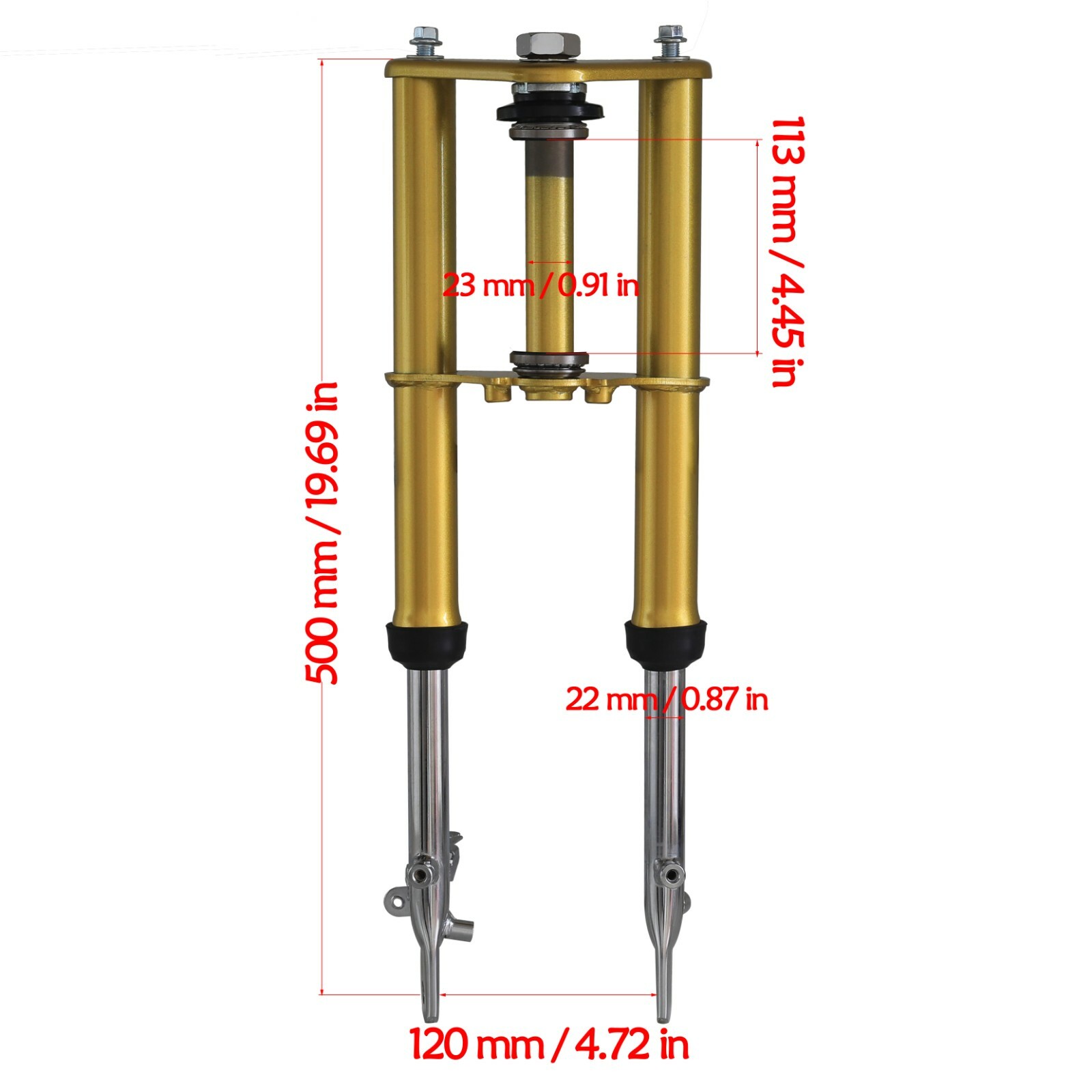 Front Forks Suspension Assembly For Honda CRF XR 50 CRF50 XR50 Z50 Drum ...