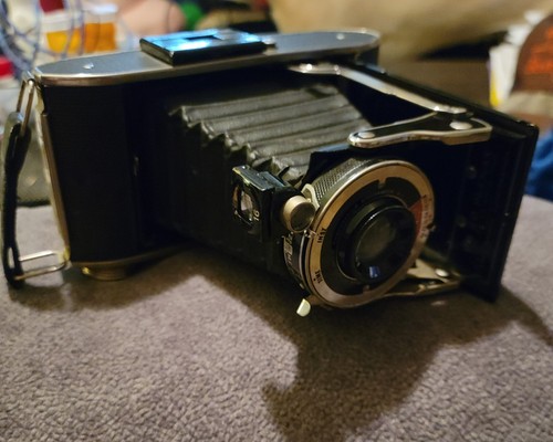 AGFA ANSCO Folding Camera Plenax PB-20 w/partial box, manual.No tears ...