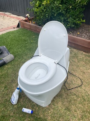 Composting waterless toilet Biolet 25e | eBay Australia