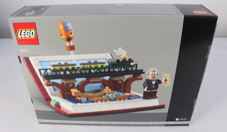 LEGO 40690 Tribute to Jules Verne's Books Limited Edition 351pcs New | eBay