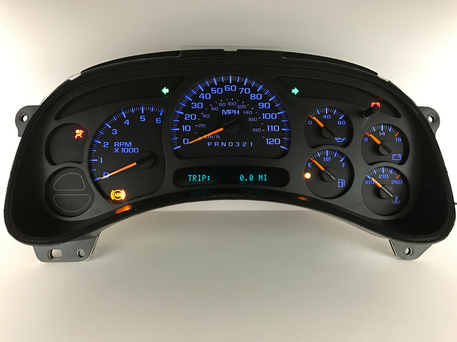 2006-2007 Chevrolet Silverado Speedometer Instrument Gauge Cluster ...