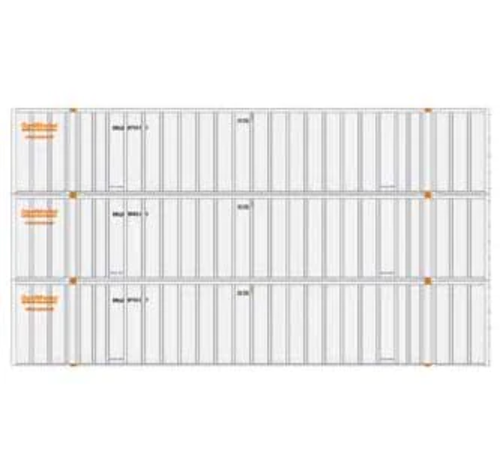 Athearn 40131 HO Scale 53' Stoughton Intermodal Container Optimodal SNLU 3 Pack | eBay