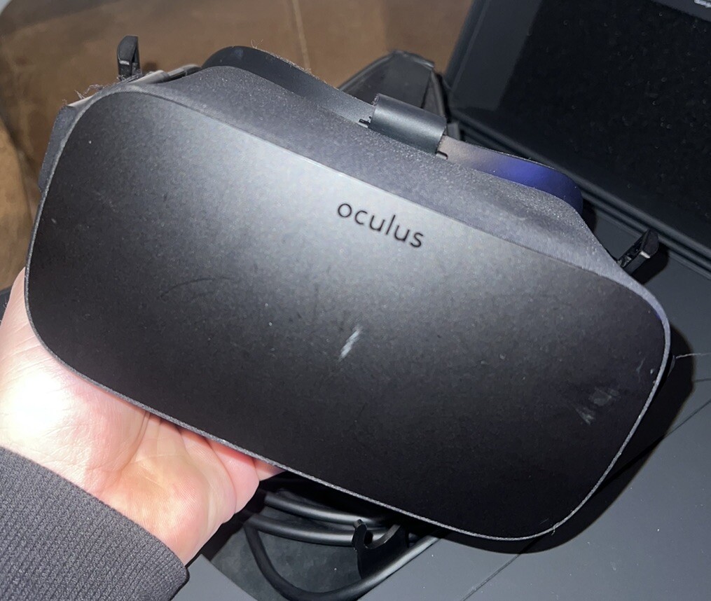 Meta Oculus Rift CV1 VR Virtual Reality Headset System - Black Tested ...