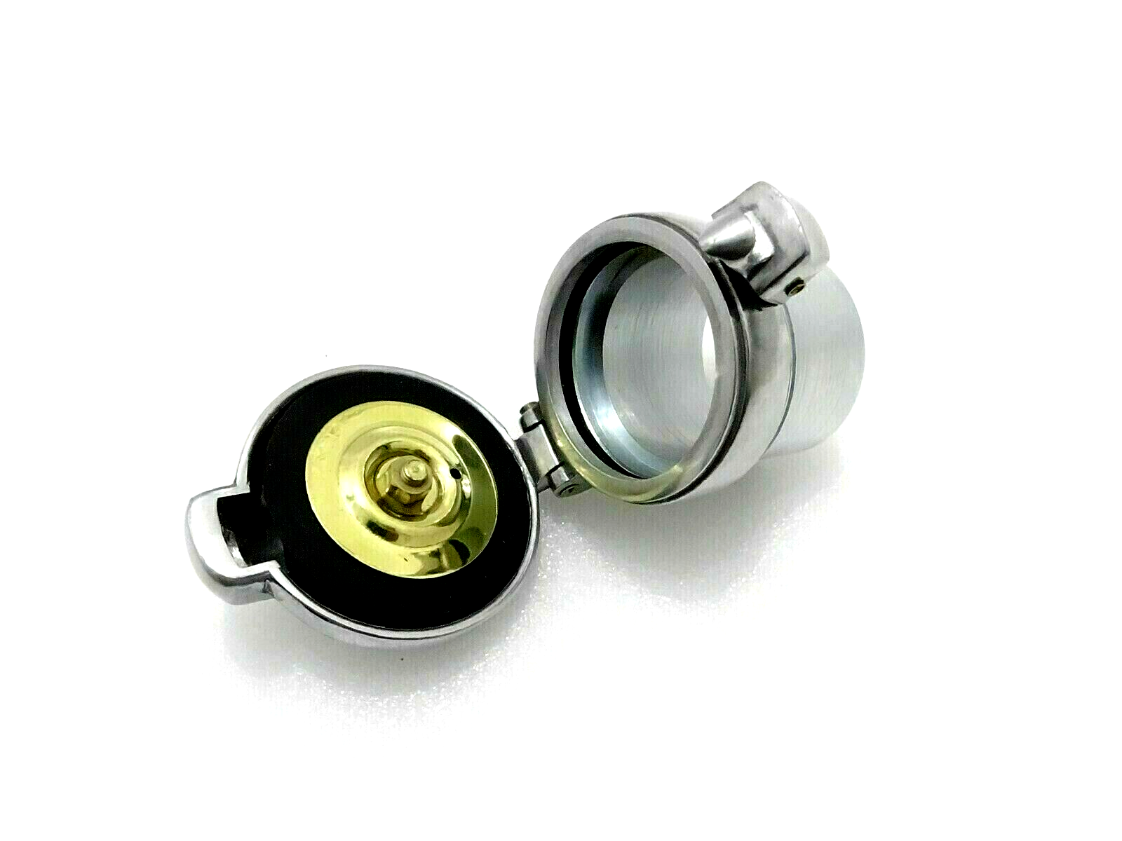 2 inch Heavy Alloy Metal Threaded Monza Cap & Fuel Gas Tank Filler Neck ...