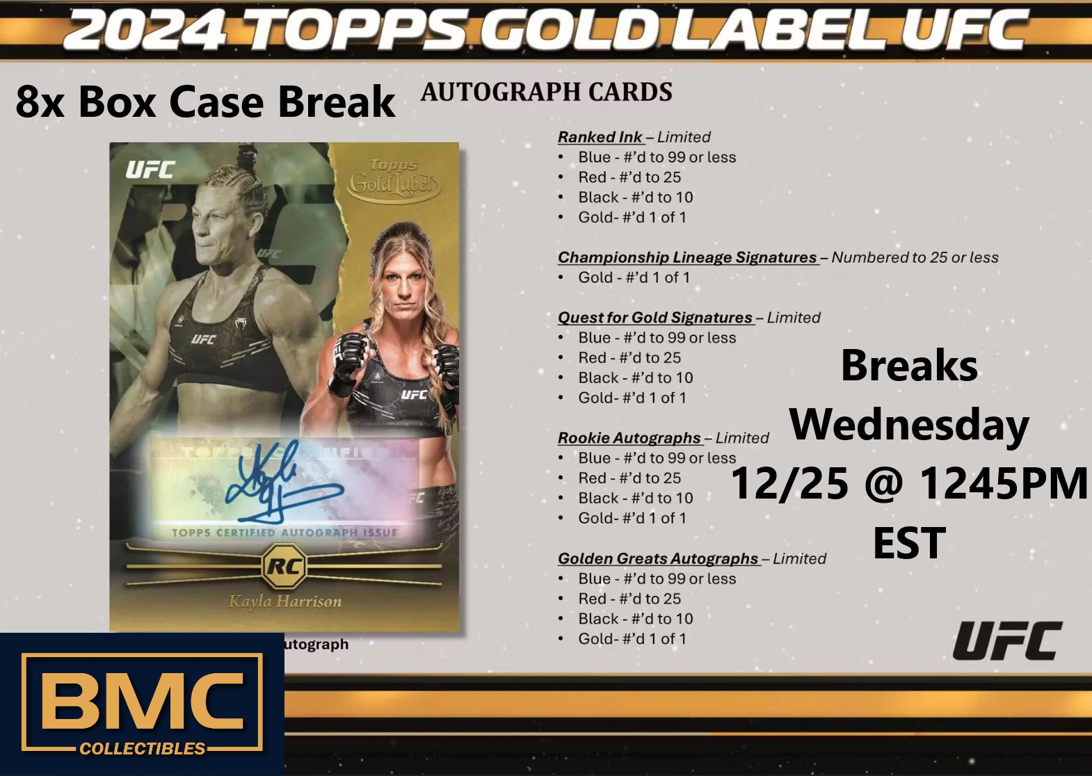 Shavkat Rakhmonov 2024 Topps Gold Label UFC 1x Case Break #2 | eBay