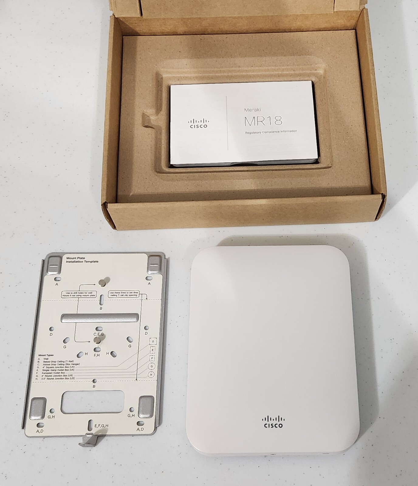 Cisco Meraki Cloud Managed MR18-HW Wireless Network Access Point | eBay
