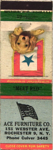 Rochester New York Ace Furniture Co. Vintage Matchbook Cover | eBay