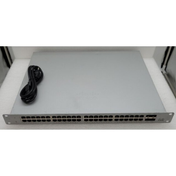 Cisco Meraki (MS120-48LP-HW) 48 Port Rack Mountable Ethernet Switch for ...