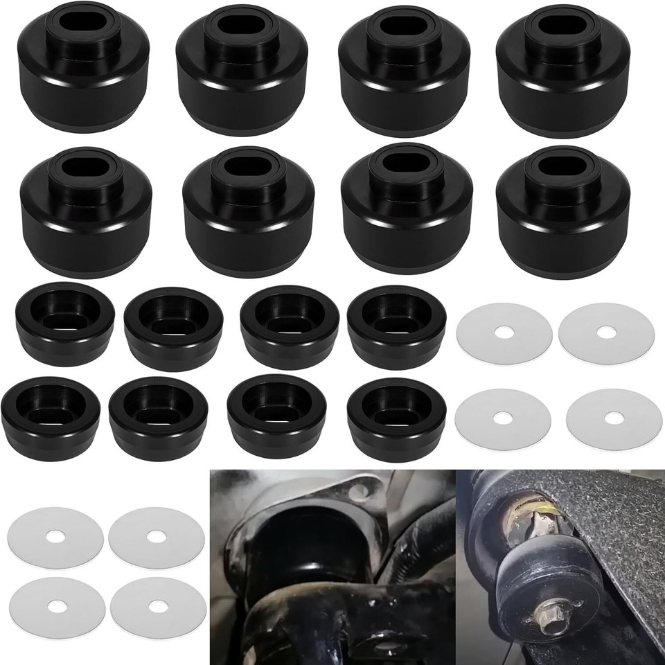 7-141 Body Cab Mount Bushing Kit For Chevy Silverado GMC Sierra 99-14 ...