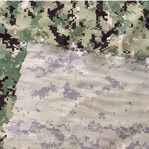 Four-Color Digital Camo Pattern (AOR2) MTL-27 Fabric by the Yard, 36"L ...