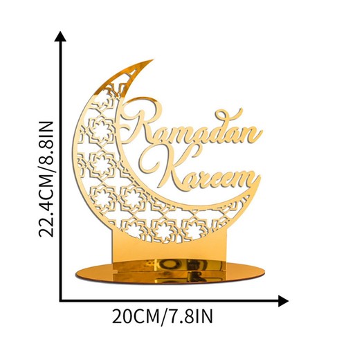 Contemporary Acrylic Crescent Display Stand for Weddings and Home ...