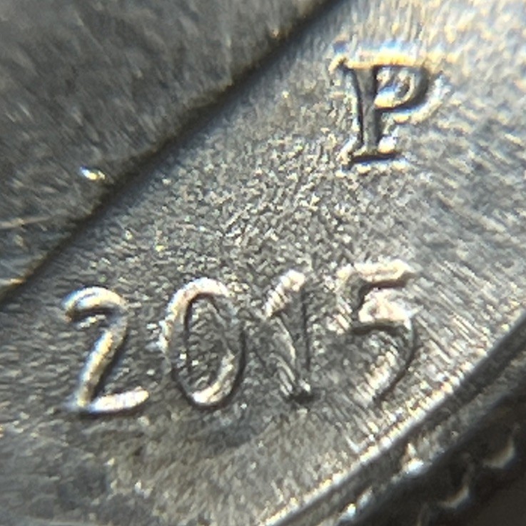 2015 P/P Roosevelt Dime Errors DDO Strike Through Grease Uncirculated ...