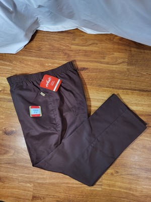 Chic Classic Collection Womens Pull On Pant Elastic Waist Comfort ...