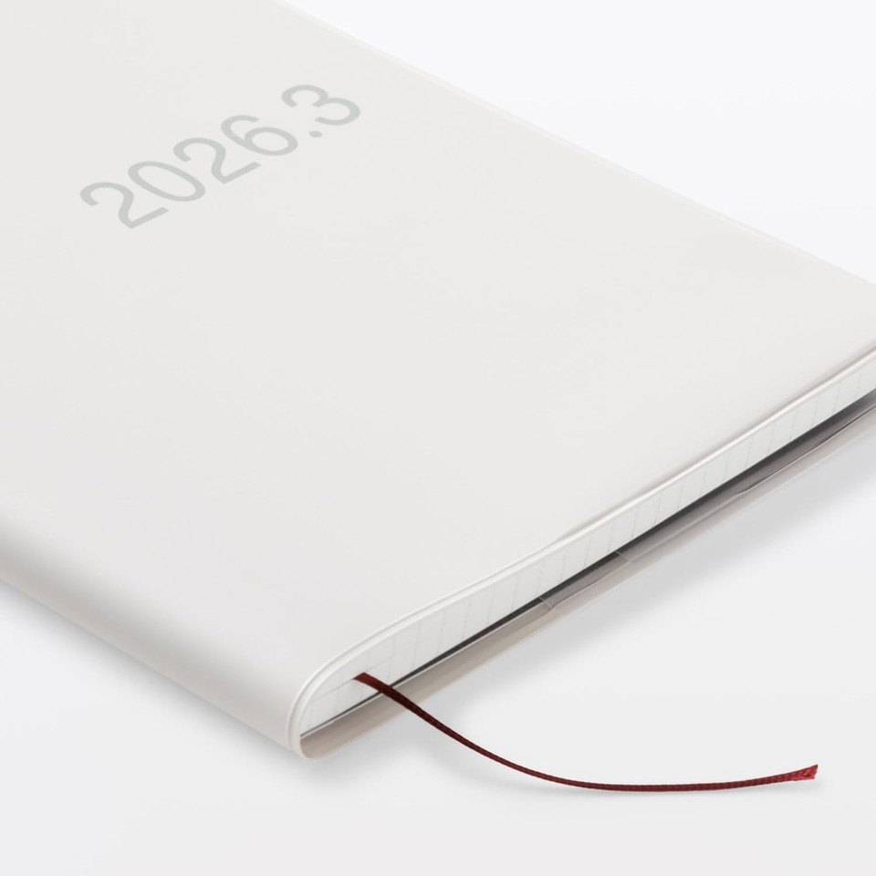 MUJI 2026 Planner B6 Monthly/Weekly Monday Start Mar 2025 176p Japan ...
