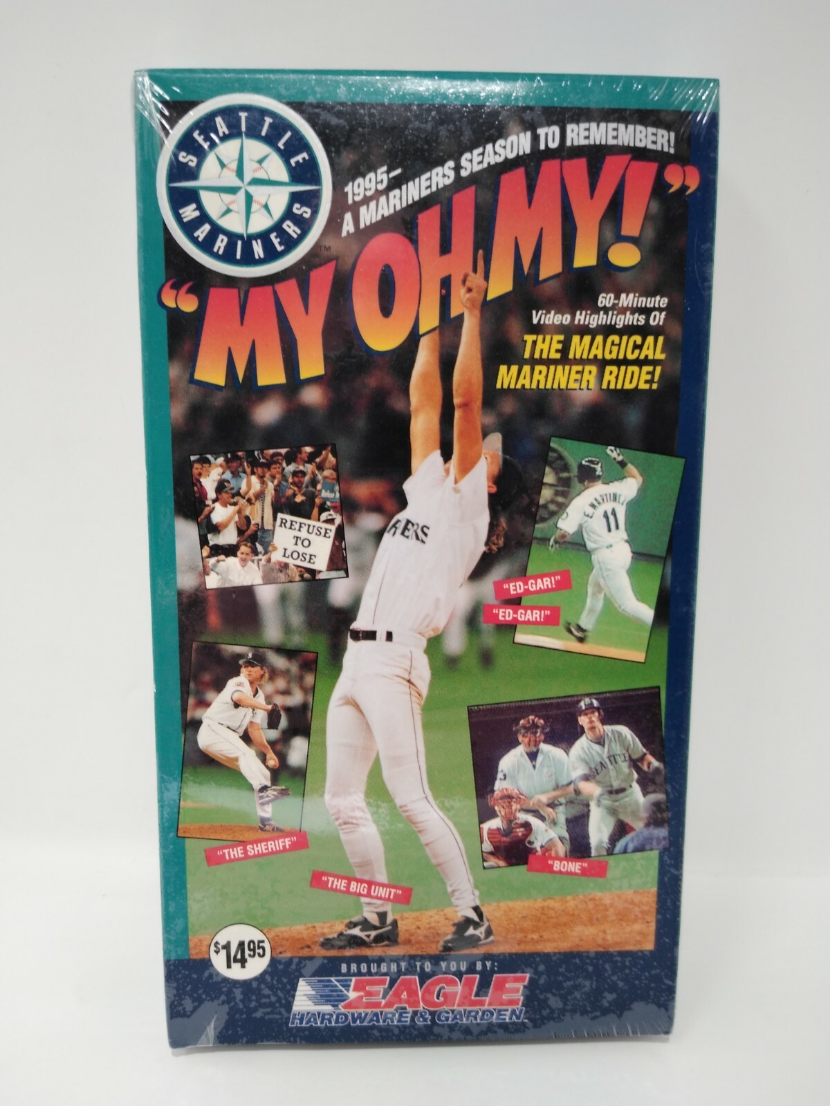 1995 Seattle Mariners "my Oh My " VHS Tape With DVD Ken Griffey Jr. for ...