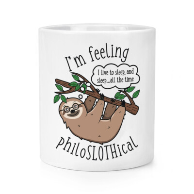 Gefühl Philoslothical Faultier Makeup Pinsel Bleistift Topf Lustig Tier ...